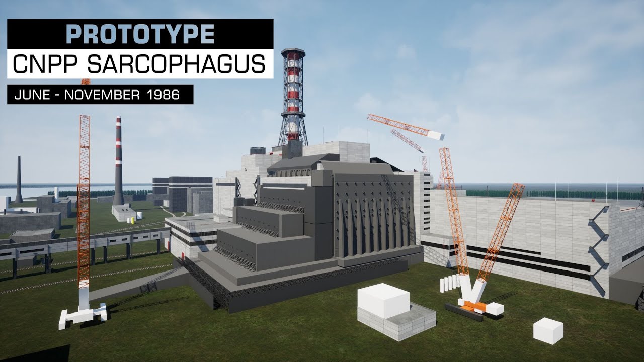 CNPP Sarcophagus Construction In 2 Minutes | UE5 WIP - YouTube