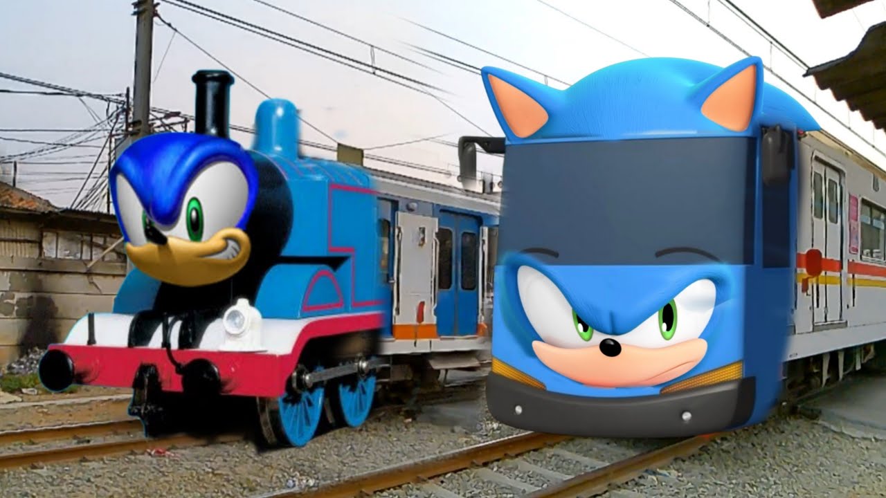 Wiiih, Kereta Api Tayo Sonic, Kereta Api Thomas Sonic - YouTube