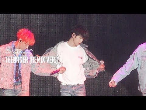 [4K] 190616 KEEP SPINNING IN SEOUL TEENAGER (REMIX VER.) - GOT7 JINYOUNG FOCUS