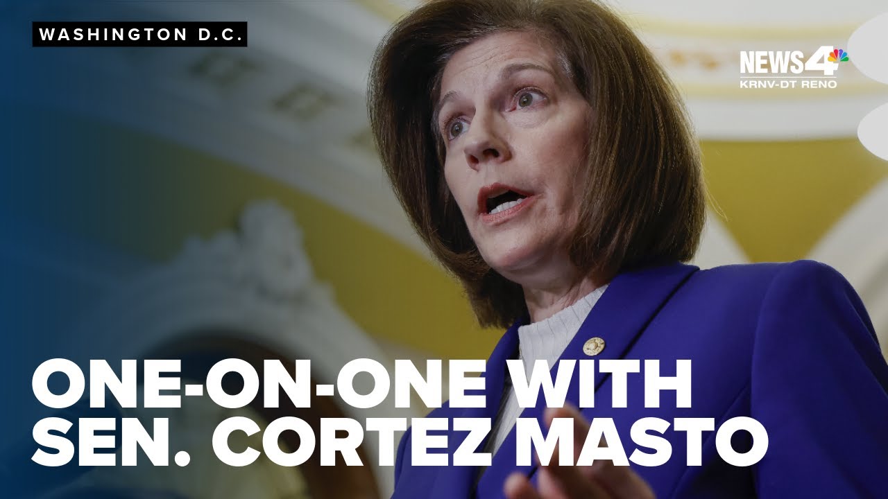 One-on-one interview with Nevada Senator Catherine Cortez Masto - YouTube