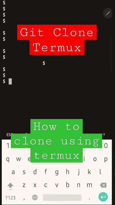Termux : git clone #short | Full video https://youtu.be/AhixPH0L0IQ - YouTube