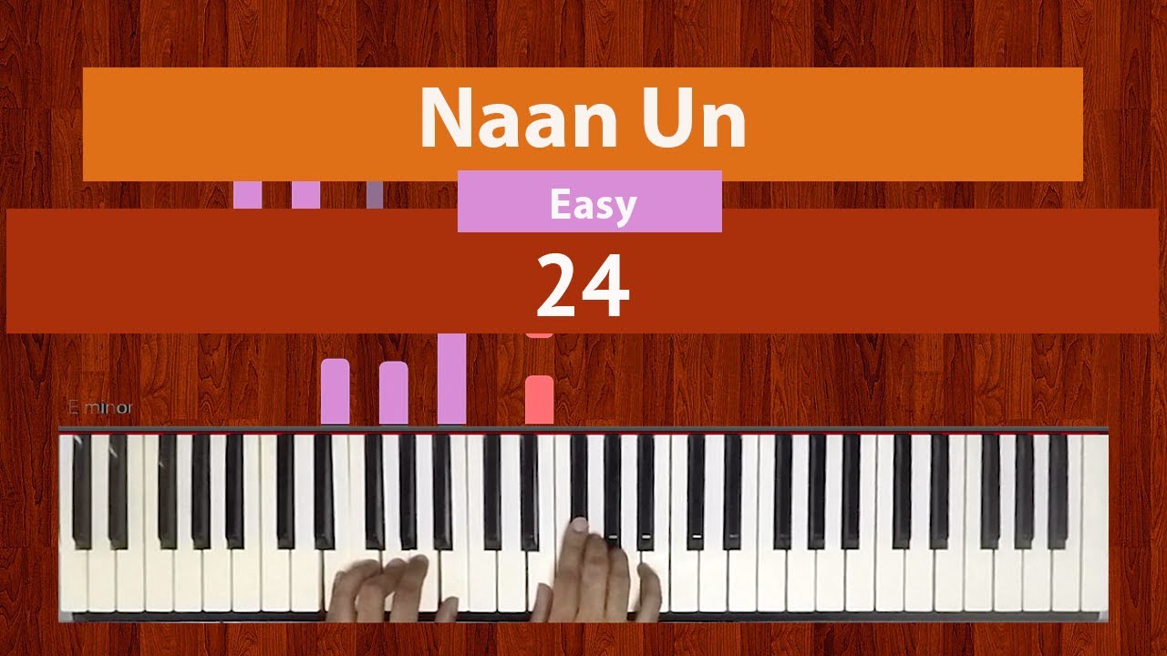 How To Play "Naan Un" from 24 | Bollypiano Tutorial - YouTube