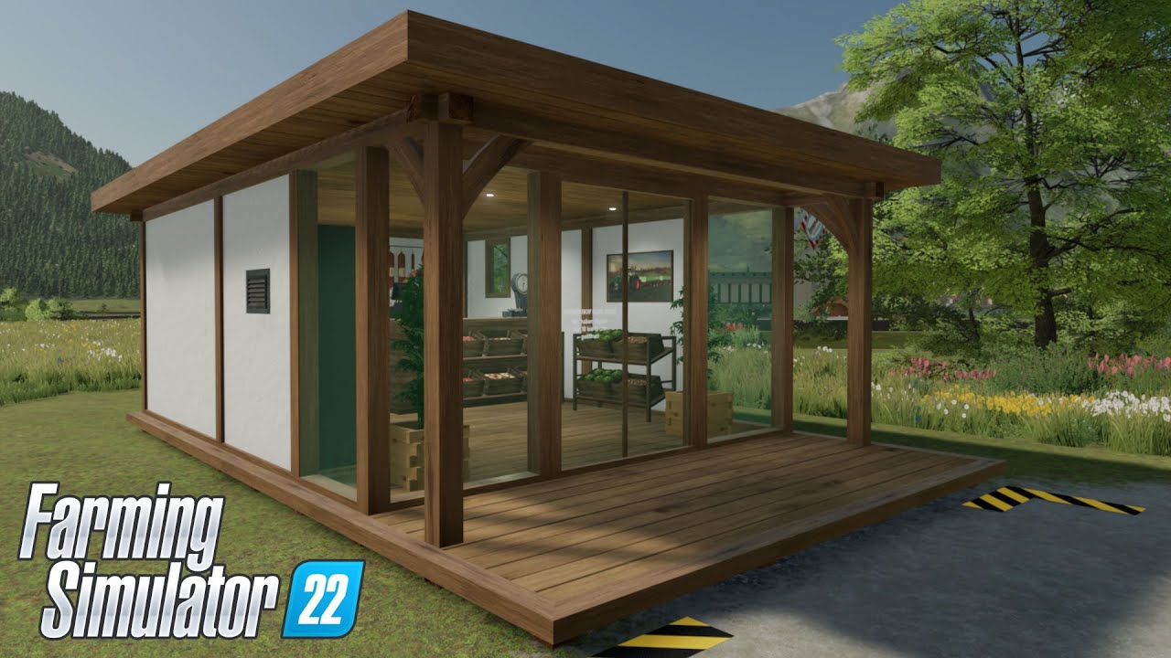 FS22 - Eichenhof Farm Shop (PGP) - Farming Simulator 2022 Placeable ...