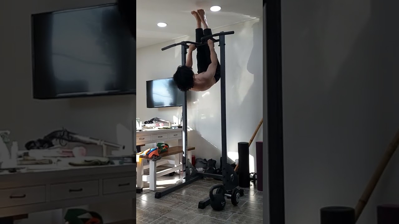 인버티드 행 풀업 Inverted hang pull-up - YouTube