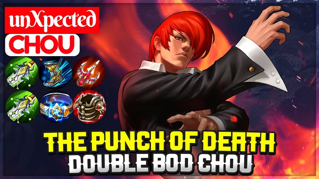 The Punch of Death, Double BOD Chou [ unXpected Chou ] Mobile Legends ...