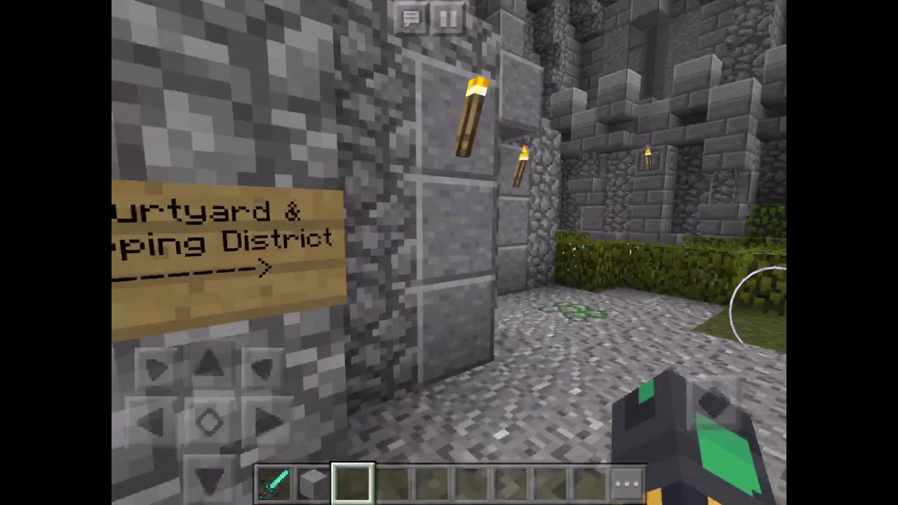 Whiterock Castle Exploration in Minecraft P.E. (Part 1) - YouTube