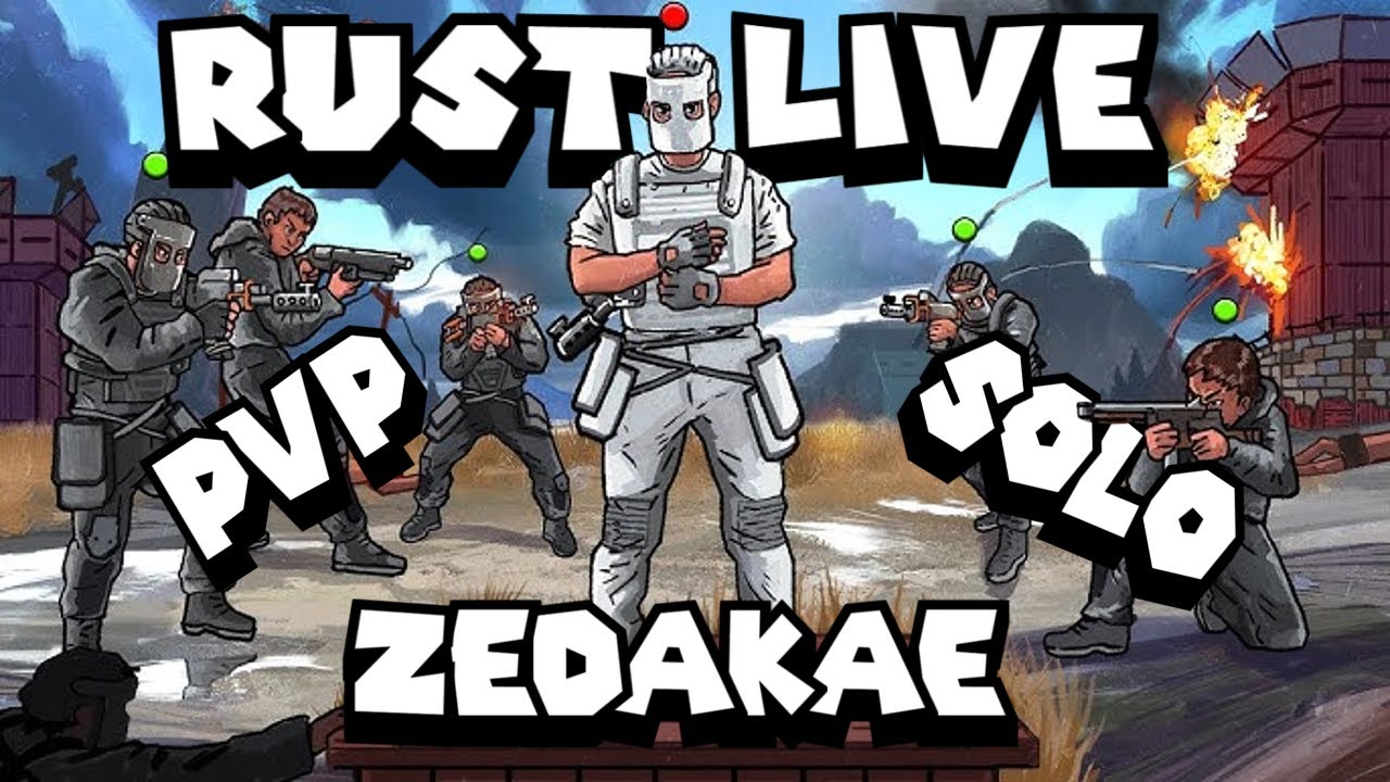 Fresh Base, New Server! | Rust Survival Live Stream! - YouTube