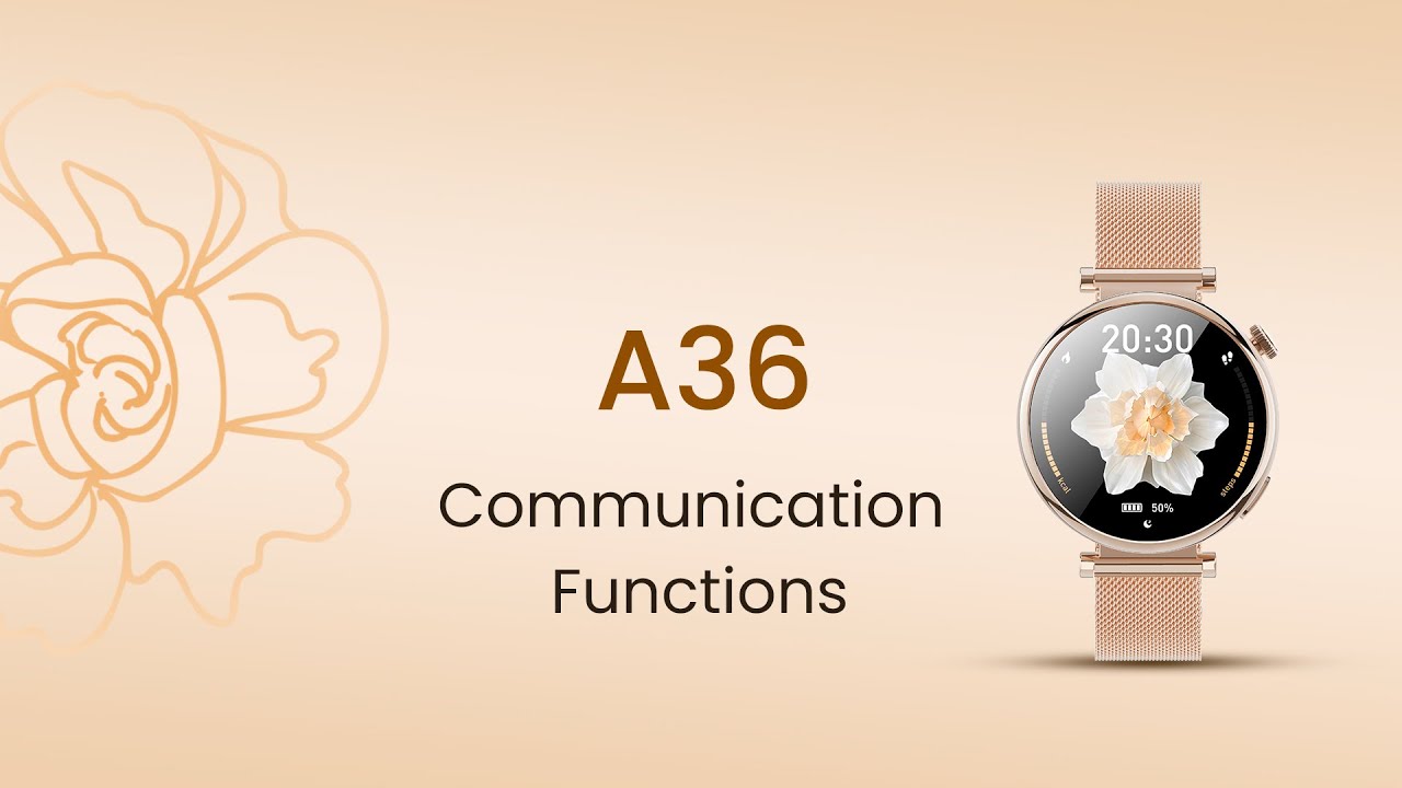 Communication Functions: A36#walkerfit #watch #smartwatch #womanwatch ...