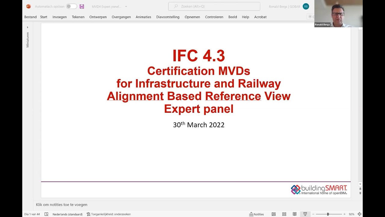 IFC 4.3 Expert Panel - YouTube
