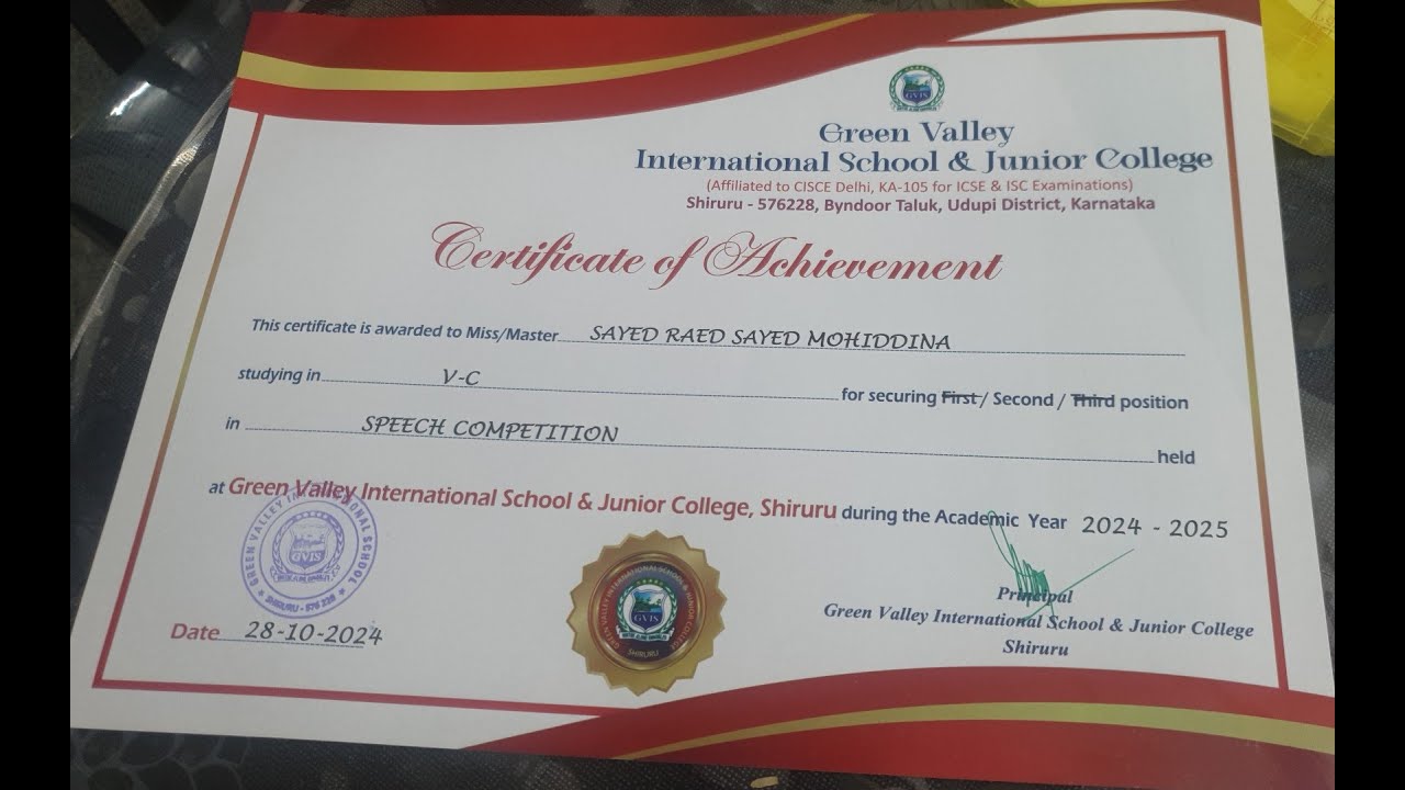 Speech On Punctuality My School | Sayed Raed S.M - YouTube