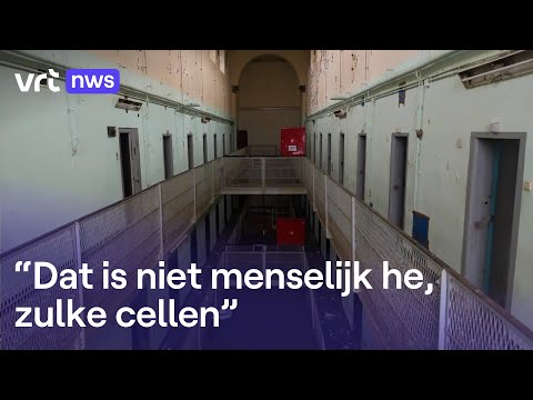 Rondleiding in oude, verloederde gevangenis van Vorst