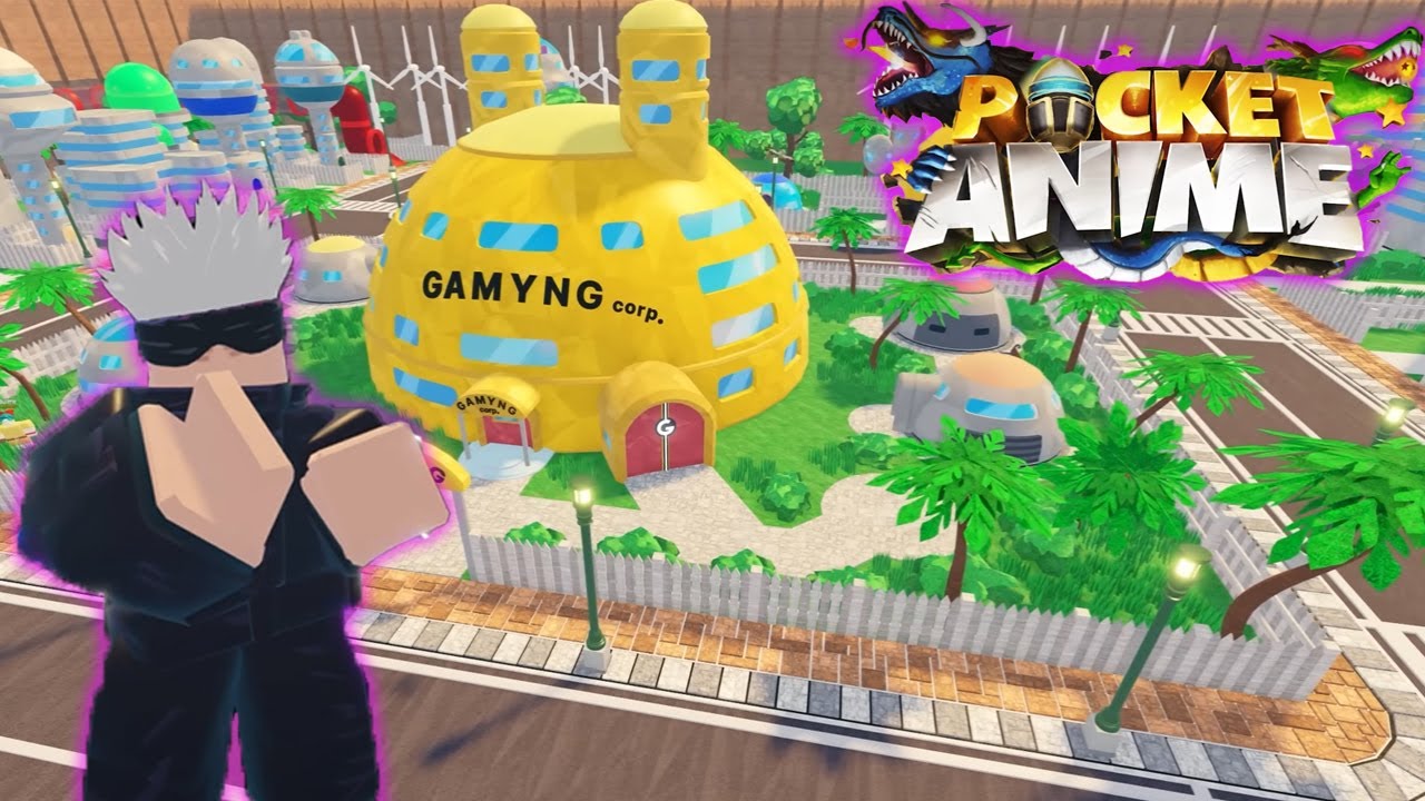 Playing Roblox Pocket Anime! - YouTube