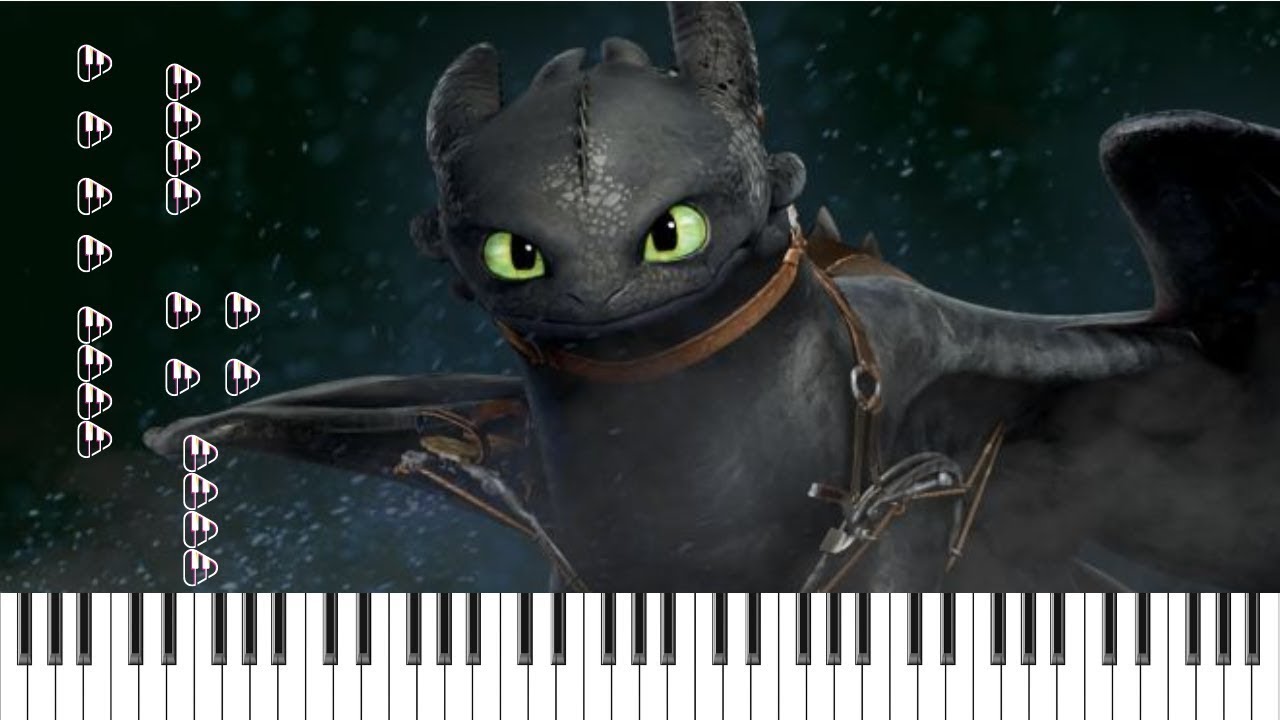 How To Train Your Dragon - Test Drive (Piano Version) - YouTube