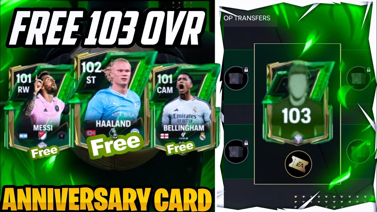 FREE 103 OVR ANNIVERSARY CARD വരുന്നു🔥NEW EVENT💯MARKET PICK NEW UPDATE ...