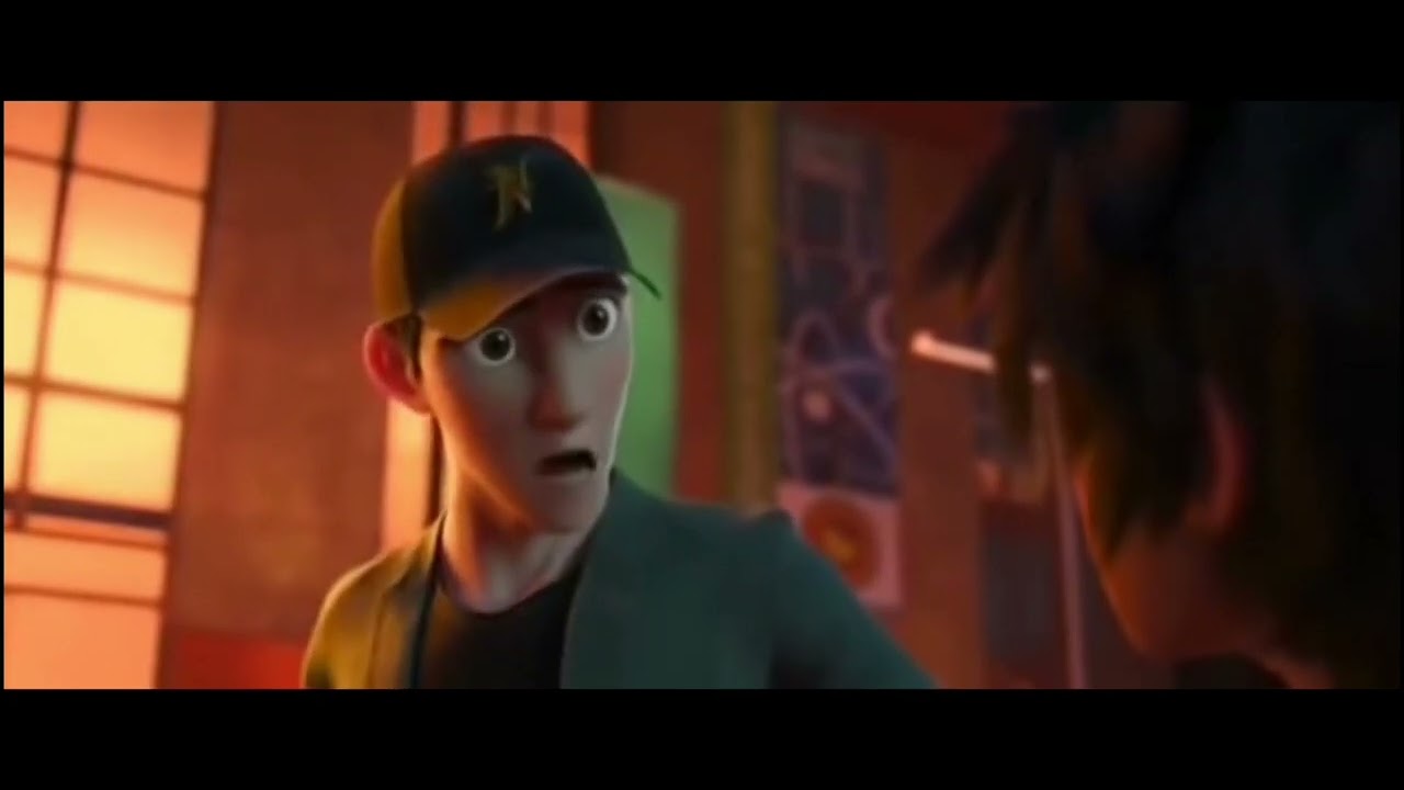 Big hero 6 explosion scene #bigherosix #funny #fyp #meme - YouTube