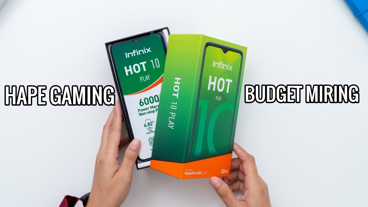 Infinix Hot 10 Play Unboxing Indonesia!! & Test PUBG - YouTube