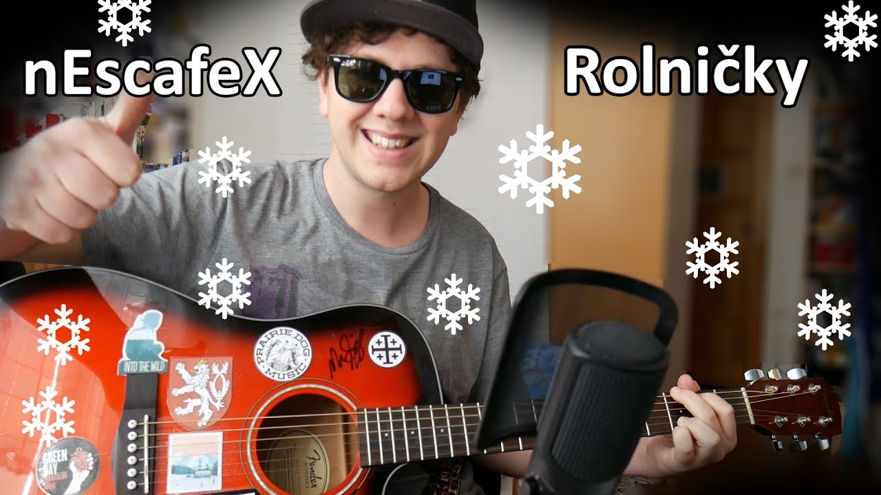České Vánoční koledy - Rolničky, Rolničky (nEscafeX) Zpěv + Kytara ...