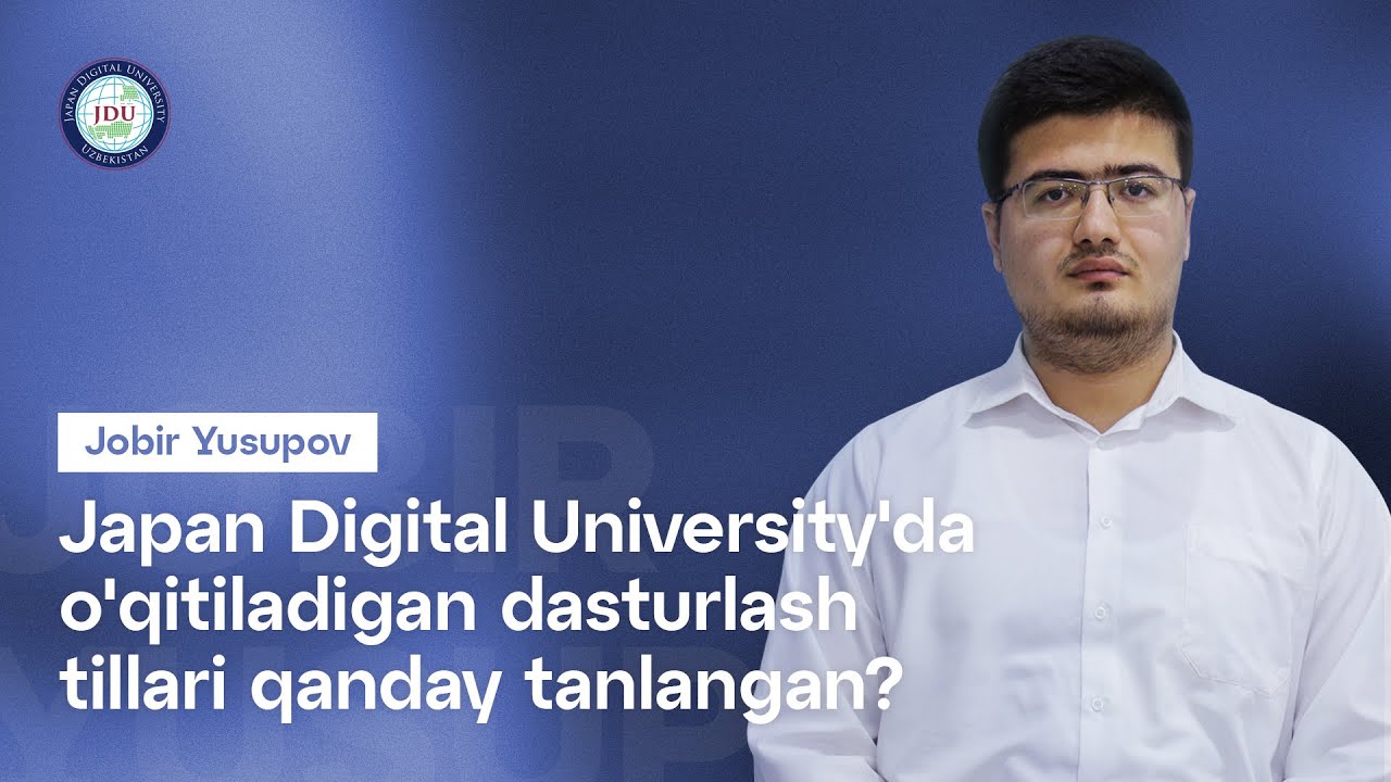 Japan Digital University'da o'qitiladigan dasturlash tillari qanday ...