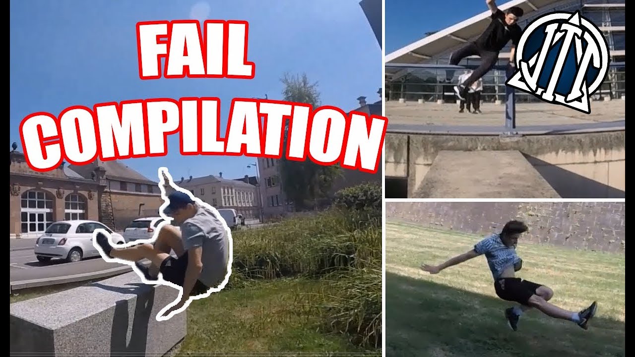 PARKOUR FAIL COMPILATION ( season 1 & 2 ) 2016-2017 - YouTube