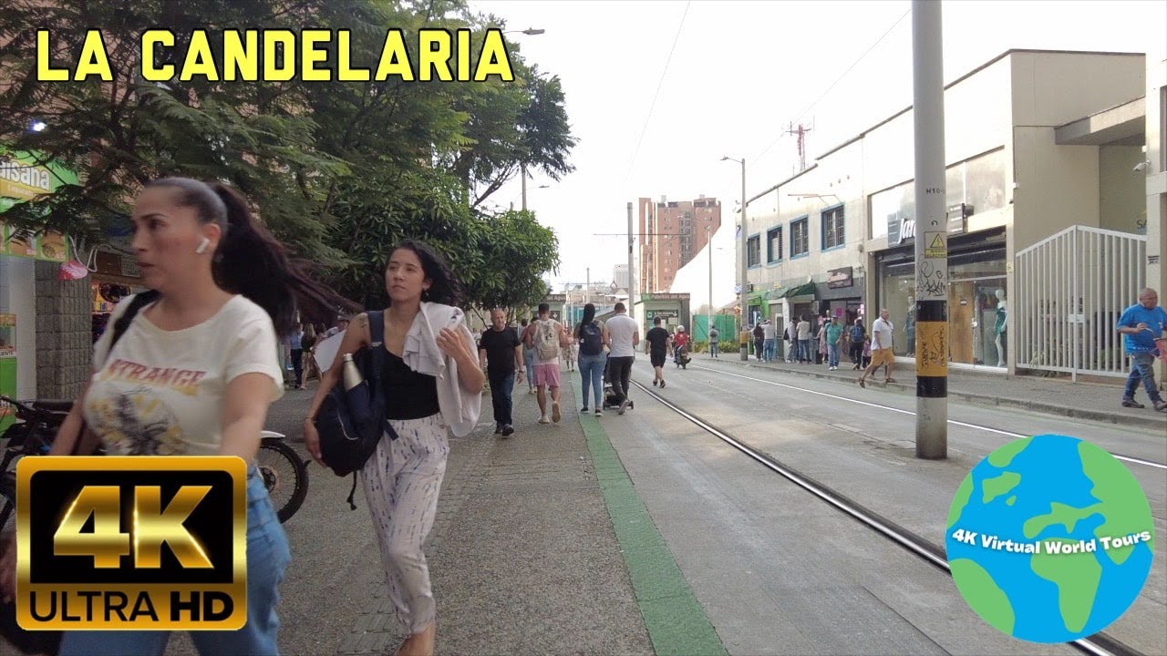 La Candelaria | Medellin, Colombia | 4K Virtual World Tour - YouTube