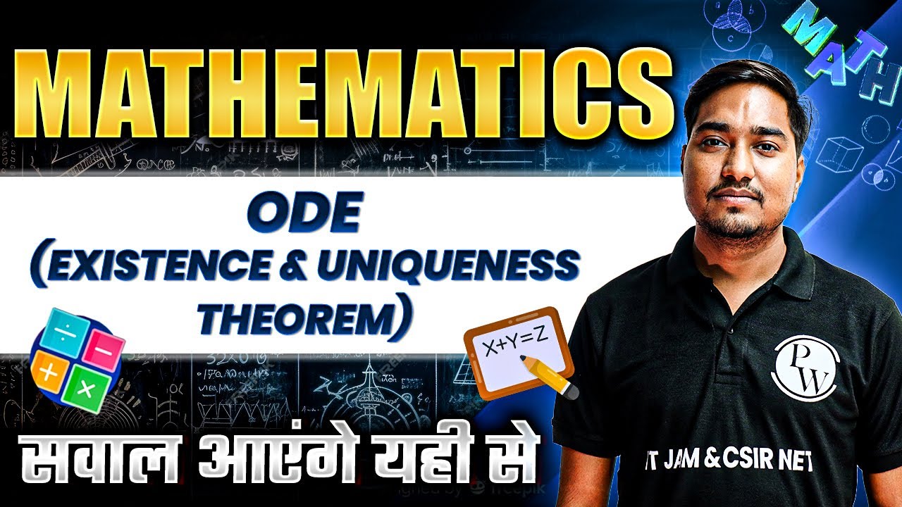 Csir Net June 2024 Mathematical Sciences Csir Net Ode Existence And Uniqueness Theorem