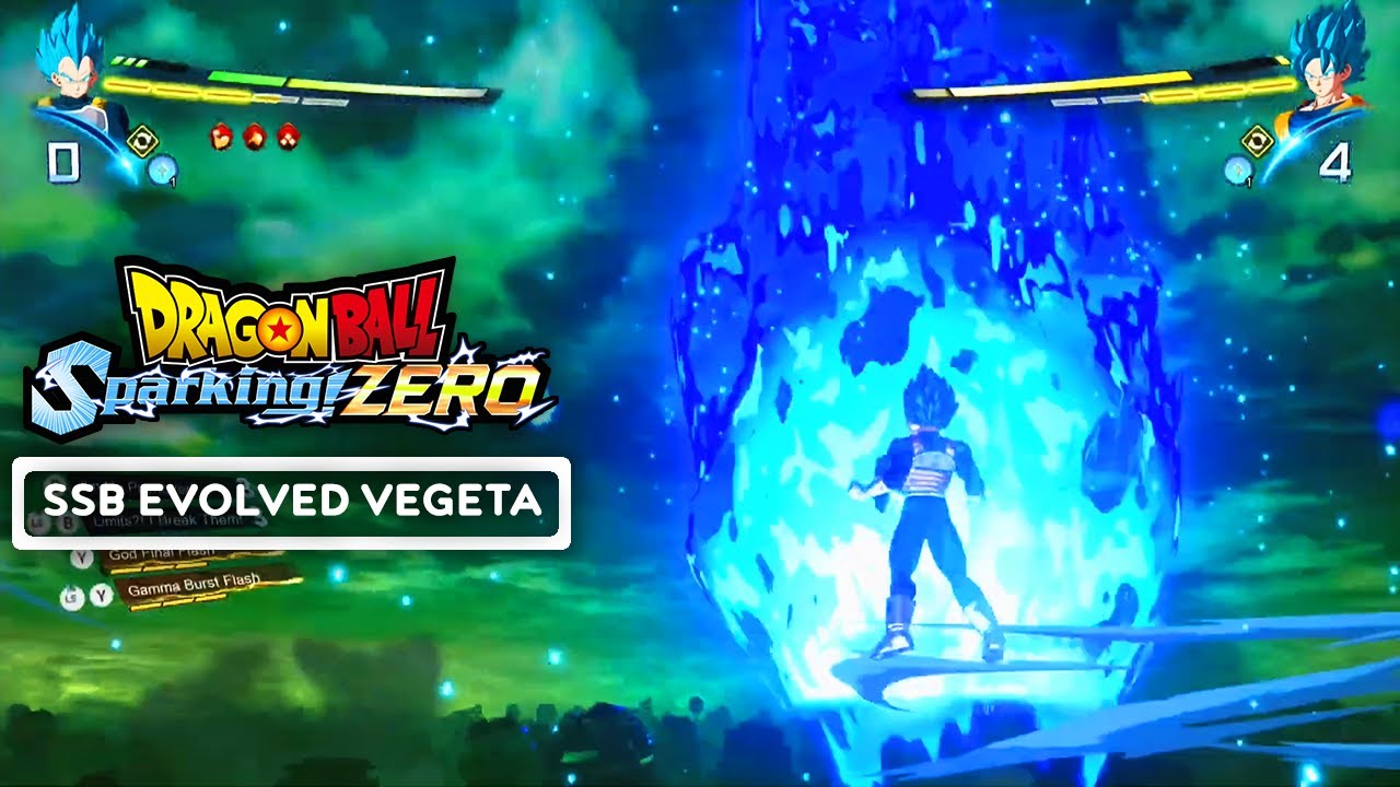 DRAGON BALL: Sparking! ZERO - NEW SSB EVOLVED VEGETA GAMEPLAY & UPDATE ...