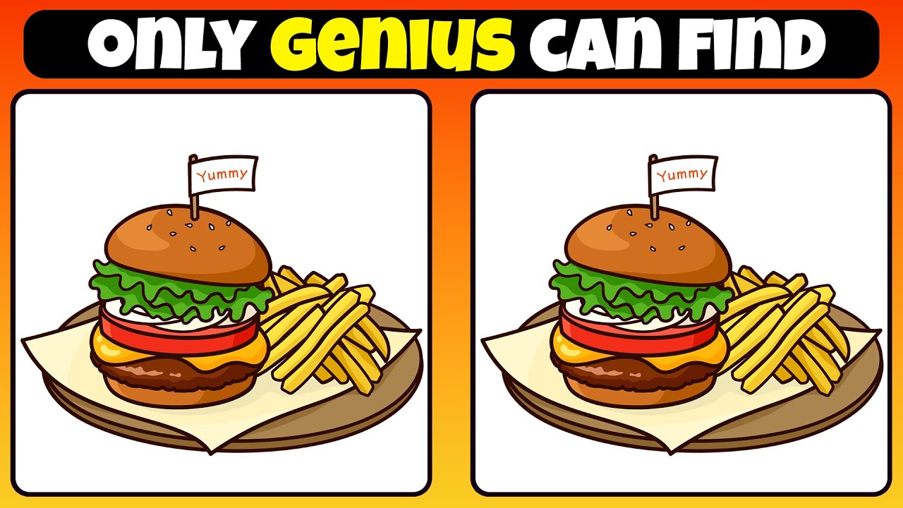 ONLY GENIUS CAN FIND | Find 3 Differences👀 - YouTube
