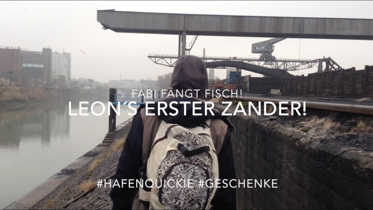 FFF#6: Leon´s erster Zander beim Hafenquickie / Verlosung - YouTube