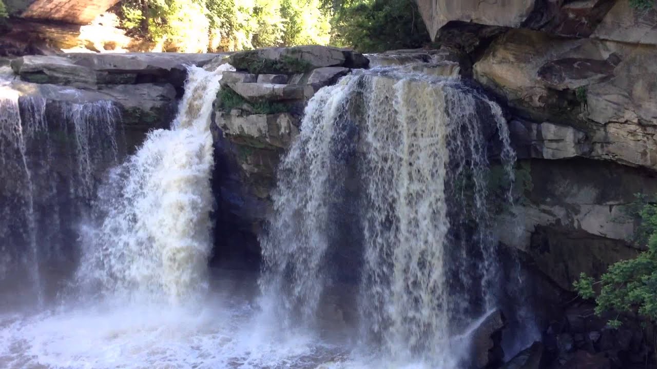 Cascade Park Elyria Ohio - Upclose - YouTube