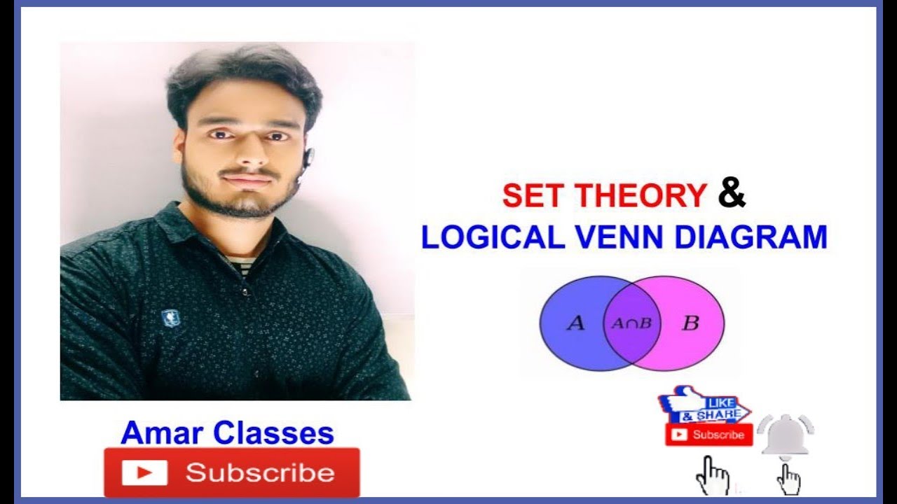 ##SET THEORY &LOGICAL VENN DIAGRAM### - YouTube