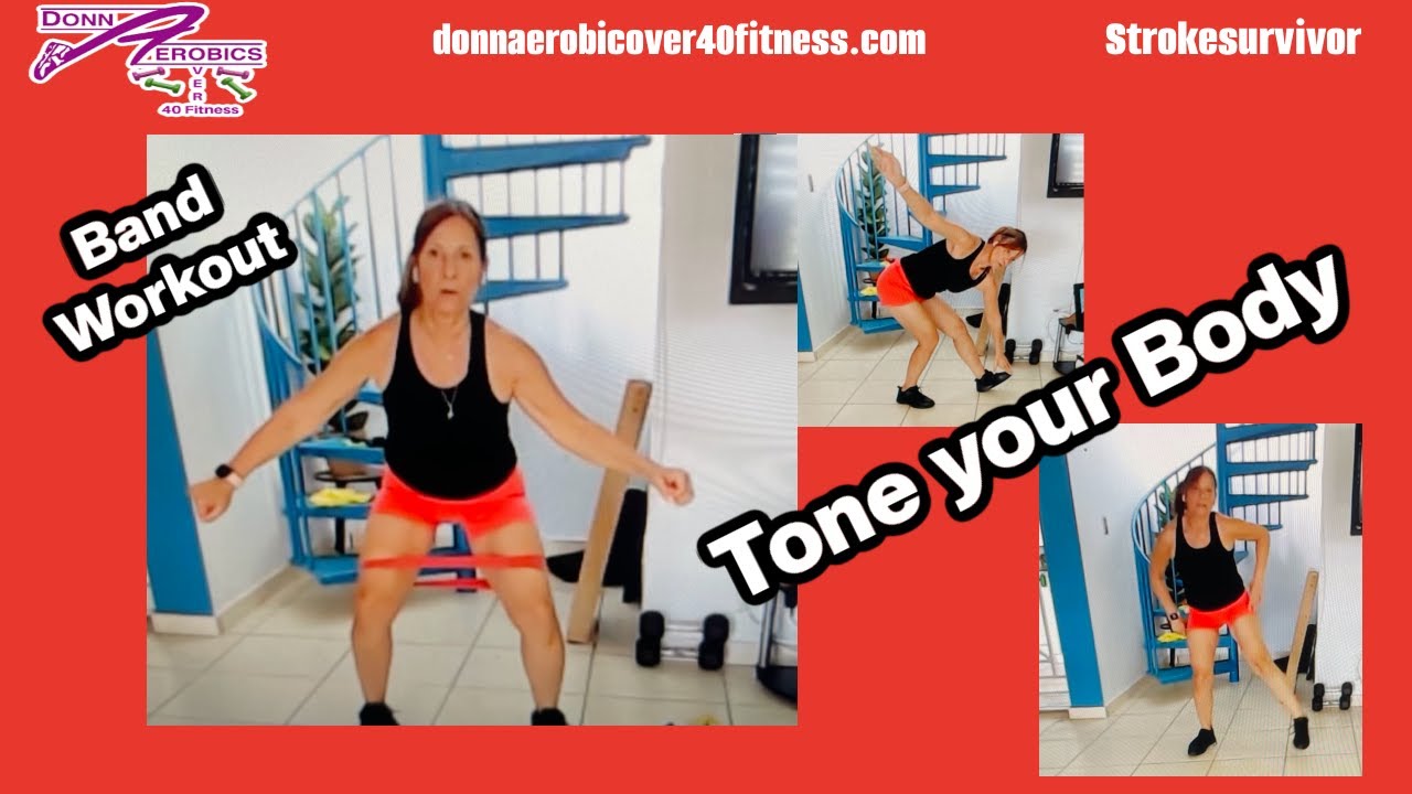 Awesome Band 30 Minute Workout | Stroke Survivor | Warrior - YouTube