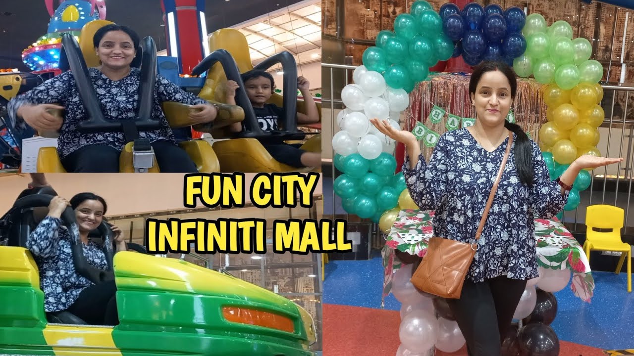 INFINITI MALL | FUN CITY | ROLLER COASTER RIDE | INFINITY MALL | MALAD ...