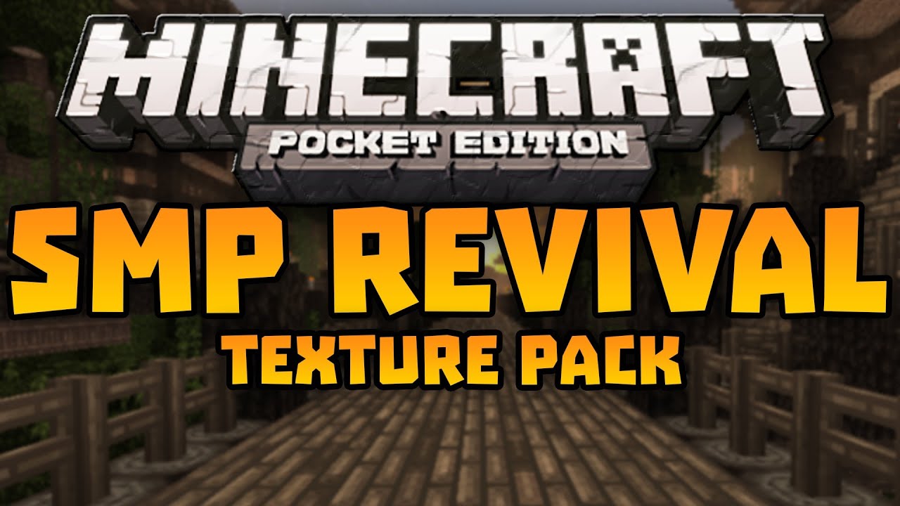 SMP's REVIVAL Texture Pack Review - Minecraft Pocket Edition - YouTube