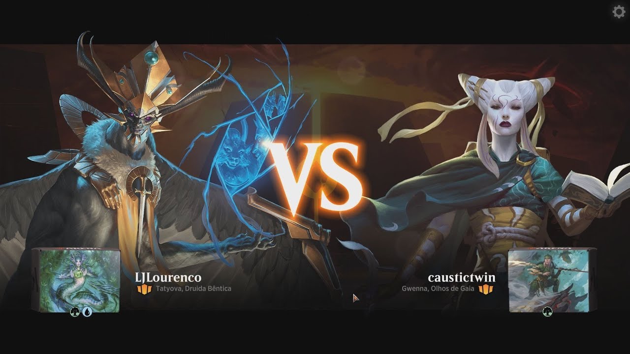 (Historic Brawl) Tatyova, Druida Bêntica X Gwenna, Olhos de Gaia - MTG ...