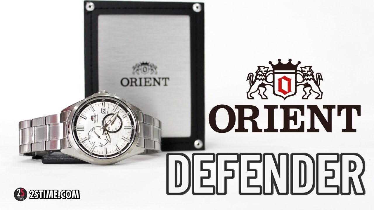 ORIENT DEFENDER RA-AK0603S10B Automatic Military Watch - YouTube