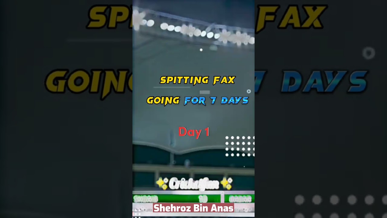 Spitting fax | Day 1 - YouTube