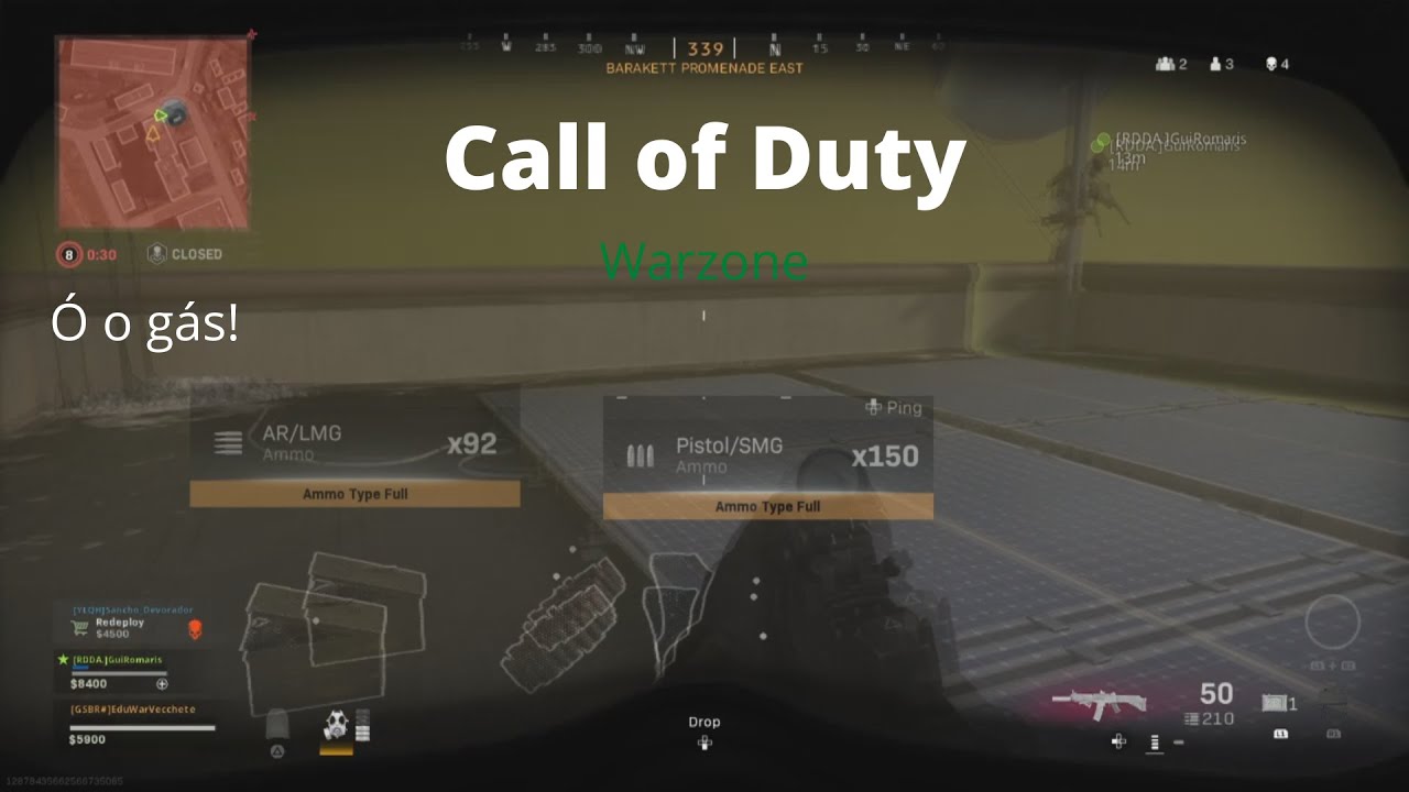 COD Warzone : Ó o Gás! - YouTube