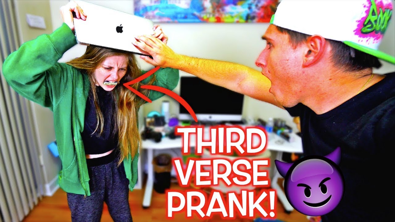 I LEAKED LOGAN PAUL'S THIRD VERSE PRANK ON GIRLFRIEND! **PRANK WARS ...