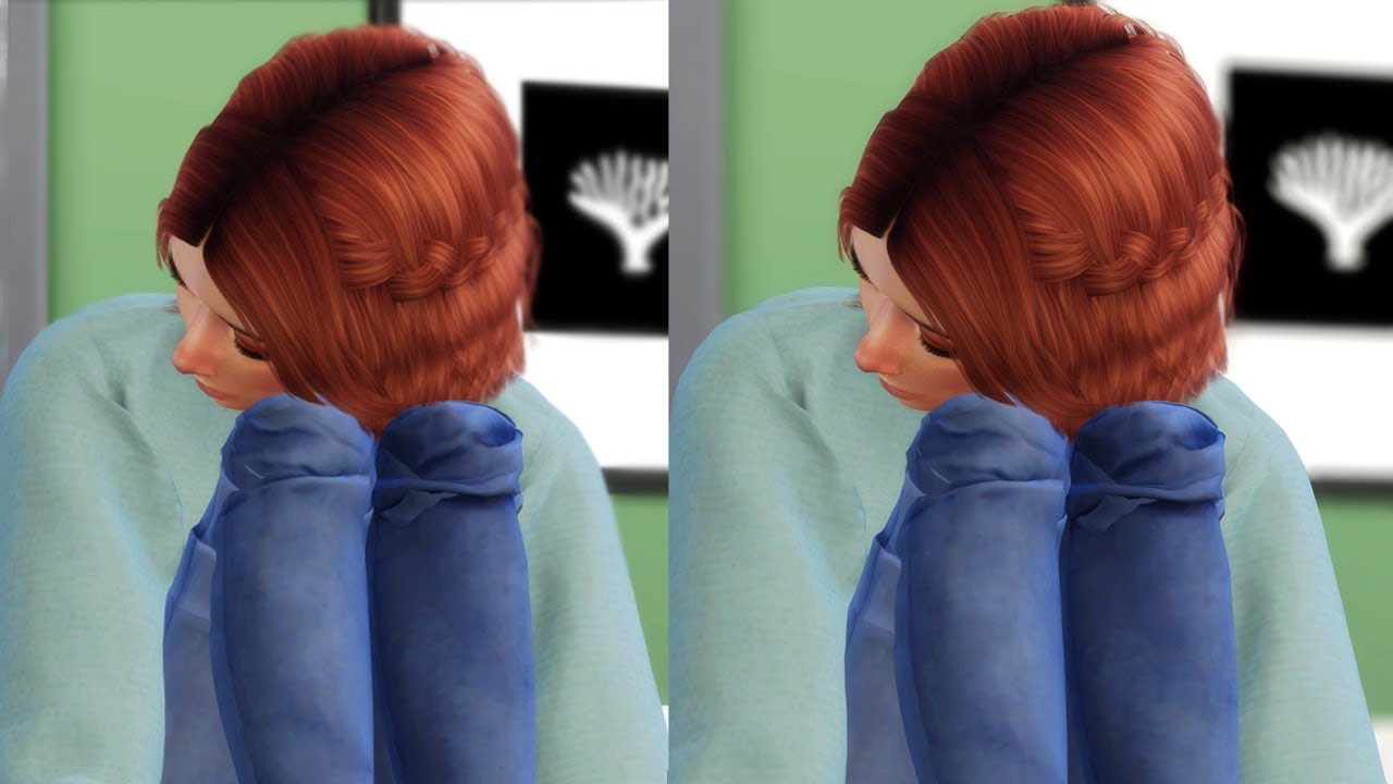 Sims 4 | How to blur your background in Photoshop - YouTube