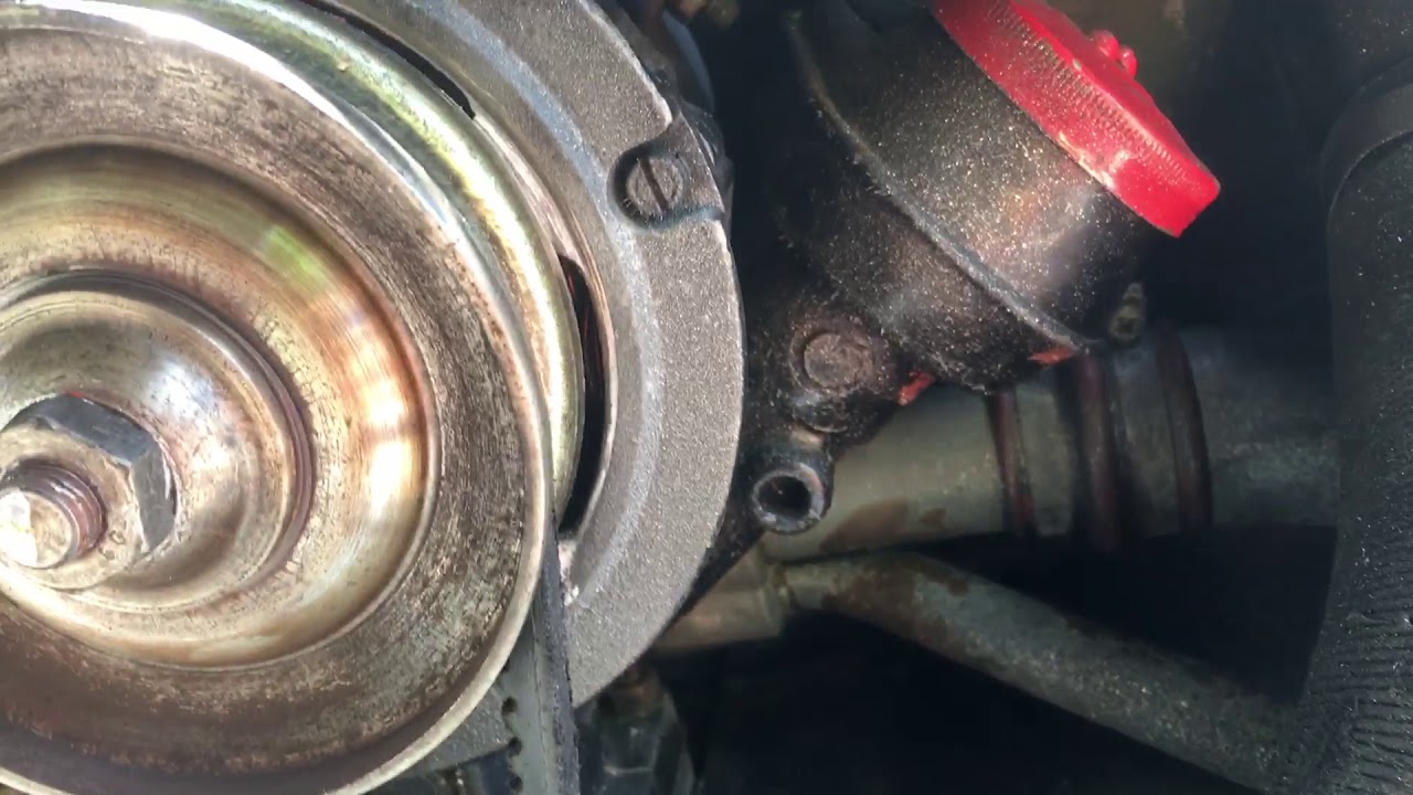 73 Vw super beetle alternator replacement par1 - YouTube