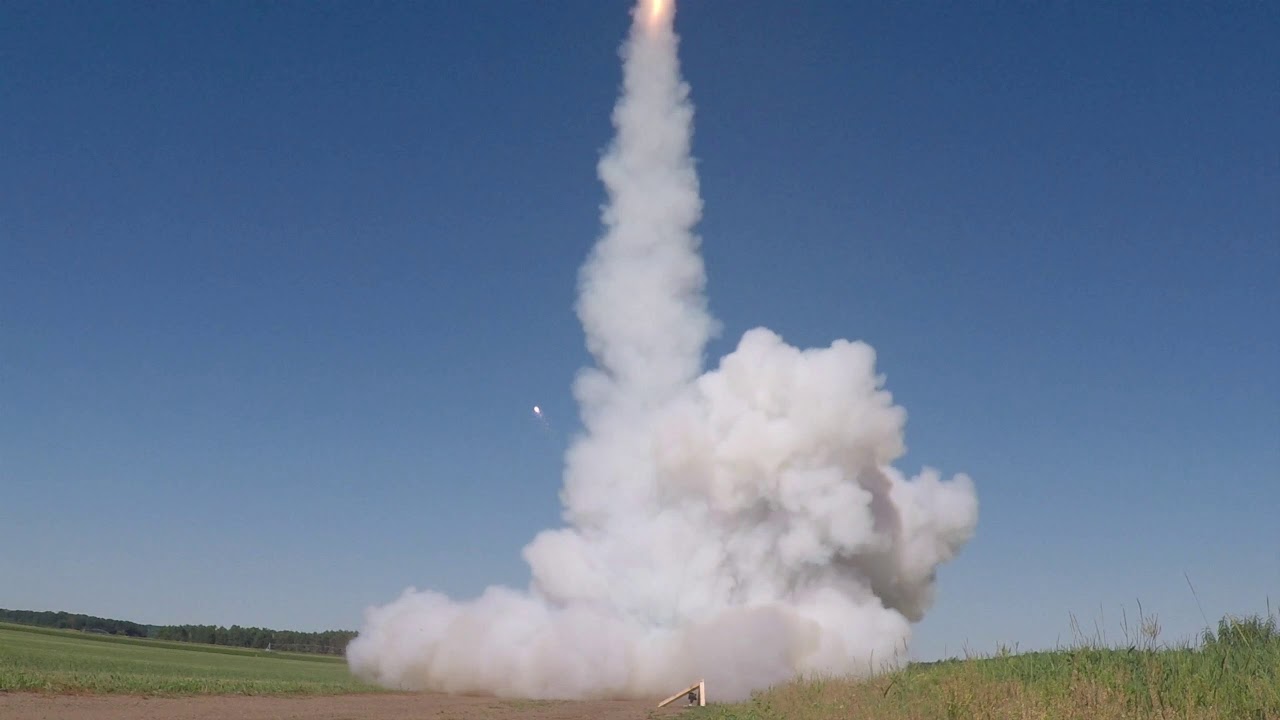 Tripoli Level 3 High Power Rocket Cert Flight - YouTube