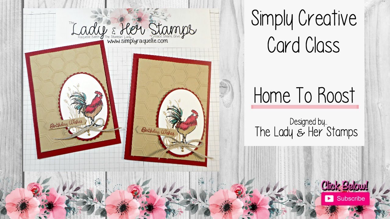 Simply Creative Card Class - Creative Fun! - YouTube