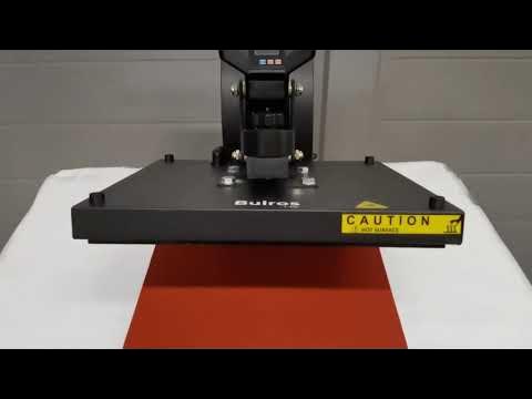 Плоский термопресс Bulros T-300 - YouTube