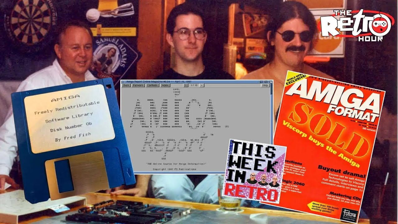 The Birth of the Amiga Internet Era – Jason Compton's Amiga Report Memories - YouTube