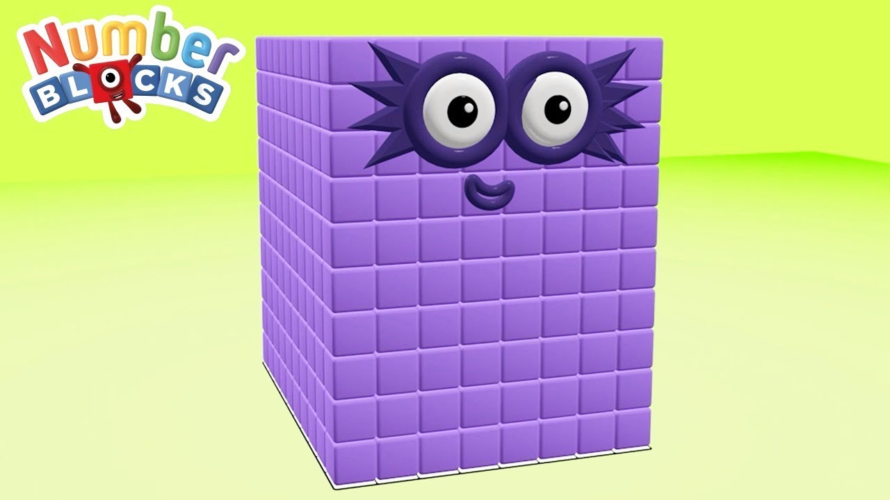 Numberblocks Cube Step Squad 1000 to 100,000 Standing Tall Learn to ...