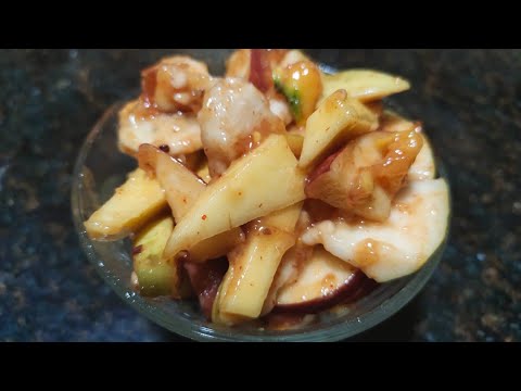 KHATTA METHA FRUIT SALAD - YouTube