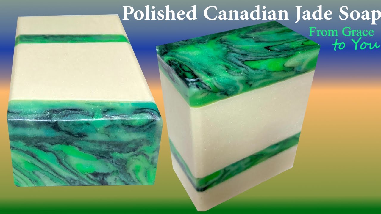 Polished Canadian Jade Soap Making - YouTube