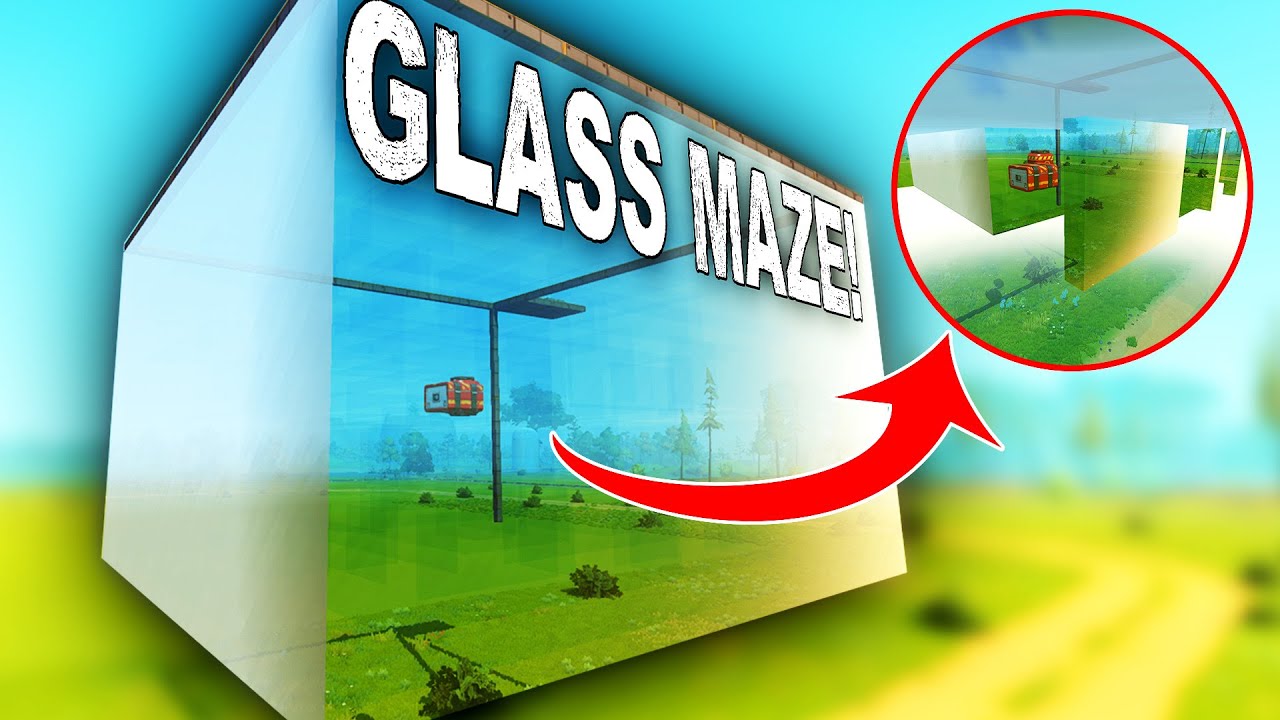 I Built a 3D GLASS MAZE to Frustrate My Friends! - YouTube
