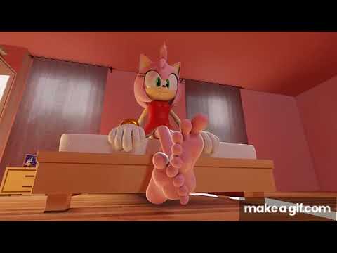 Pies de Amy rose
