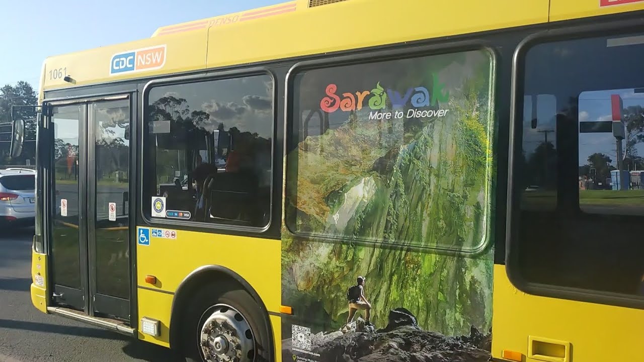 CDC NSW Region 4 m/o 1061 - Volvo B10BLE Custom Coaches CB60 - YouTube